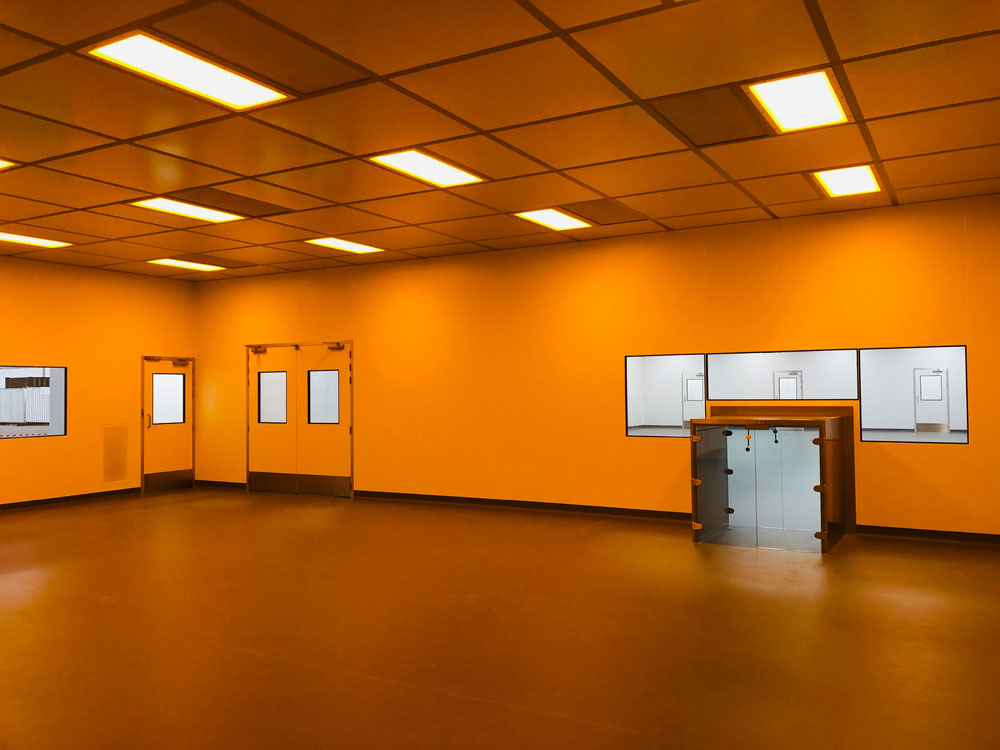 Solar Panel Manufacturing Cleanroom built by NGS Cleanrooms
