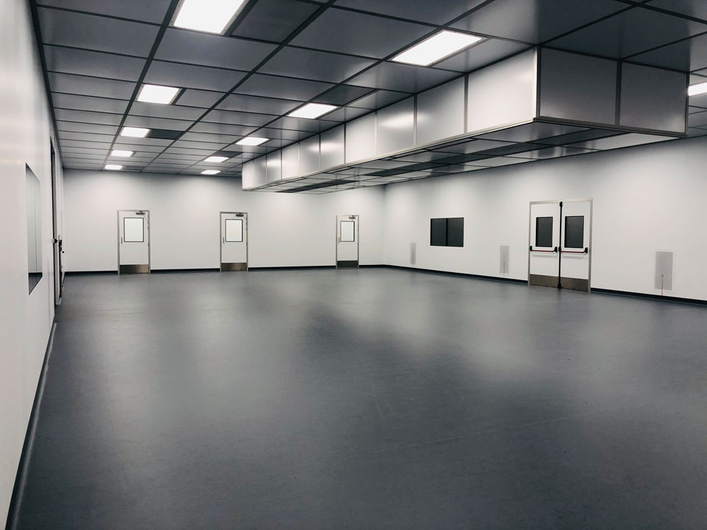 Solar Panel Manufacturing Cleanroom built by NGS Cleanrooms